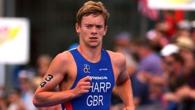 Britain's Matthew Sharp fifth in opening triathlon event - BBC Sport