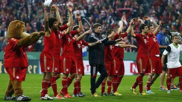 Bayern Munich on course for treble after reaching German Cup final ...