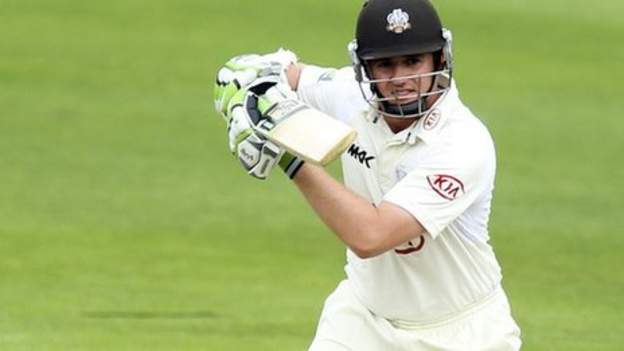 Surrey v Somerset: Steven Davies and Rory Burns hit centuries - BBC Sport