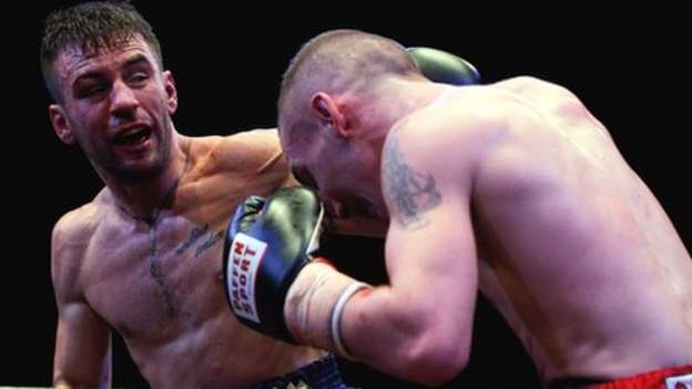 Lee Haskins targets European re-match after British title win - BBC Sport