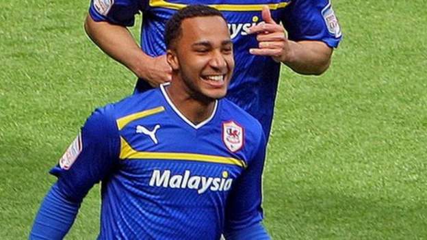 Nicky Maynard delighted with Cardiff return after injury - BBC Sport