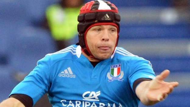 Kris Burton quits Italy before move to Newport Gwent Dragons - BBC Sport