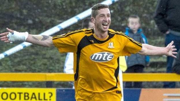 Raith Rovers clear to sign striker Calum Elliot - BBC Sport
