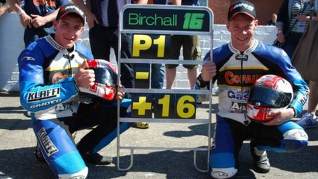 Isle of Man TT: Ben and Tom Birchall secure first win - BBC Sport