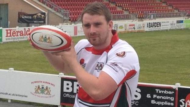 Matt Shields: Plymouth Albion sign Nottingham prop - BBC Sport