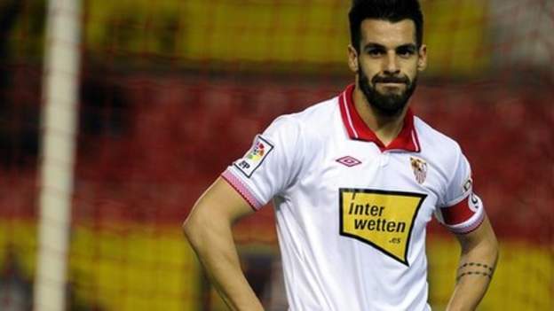 Alvaro Negredo: Man City complete deal for Sevilla striker - BBC Sport