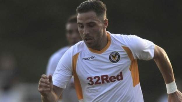 Newport County suffer Robbie Willmott injury blow - BBC Sport