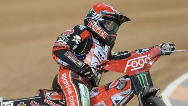 Chris Harris: Birmingham Brummies rider breaks collarbone - BBC Sport