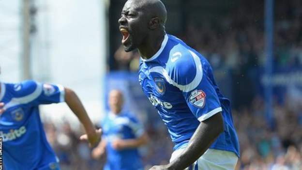 Patrick Agyemang: Portsmouth striker smarting from Oxford defeat - BBC ...