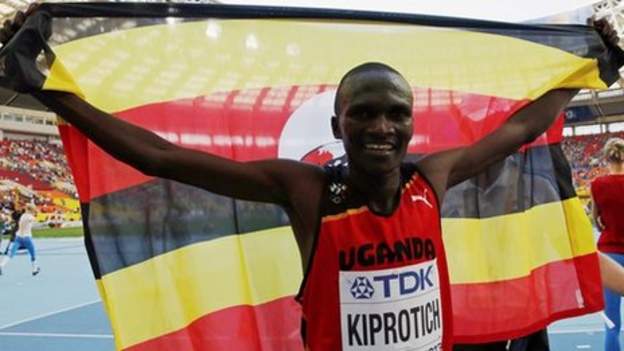 World Athletics 2013: Kiprotich wins men's marathon gold - BBC Sport