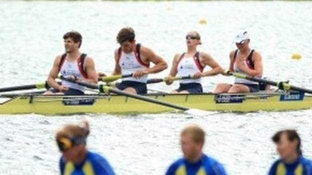 Para-rowing: GB defend Worlds mixed coxed four title - BBC Sport