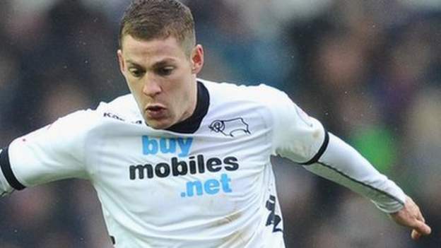 Paul Coutts: Derby midfielder out for four months - BBC Sport