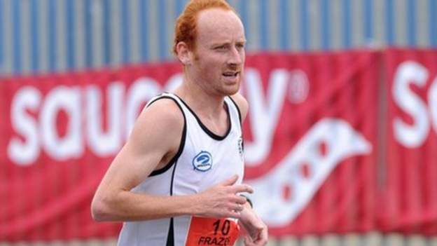 NI athlete Thomas Frazer finishes fourth in Dublin Marathon - BBC Sport