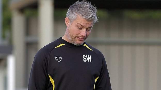Chippenham boss Steve Winter sacked on 40th birthday holiday - BBC Sport