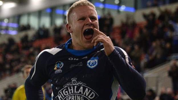 Rugby League World Cup 2013: Scotland 22-8 USA - BBC Sport