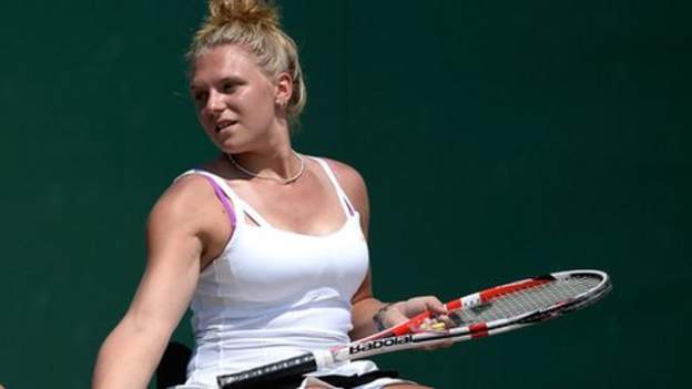 Jordanne Whiley beaten in Singles Masters semi-finals - BBC Sport