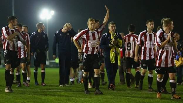 Shortwood United 0-4 Port Vale - BBC Sport