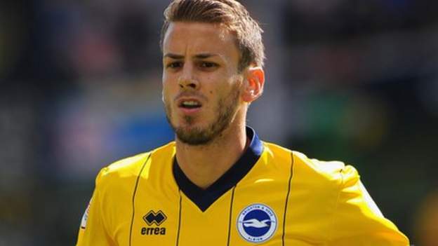 Andrea Orlandi: Brighton midfielder on injury return - BBC Sport