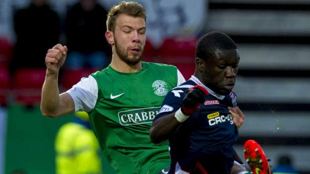 New Hibernian deal for defender Jordon Forster - BBC Sport