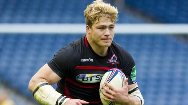 Edinburgh flanker David Denton signs new two-year deal - BBC Sport