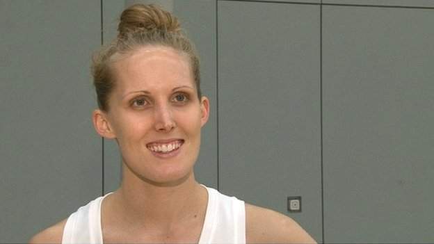 Queensland netball star Rachel Forbes enjoying Scottish stay - BBC Sport