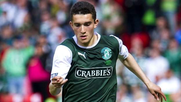 Hibernian: Winger Alex Harris agrees new deal at Easter Road - BBC Sport