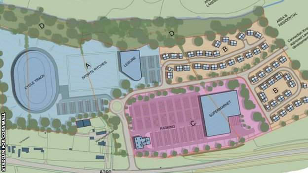 Stadium for Cornwall: New hope for Truro project - BBC Sport