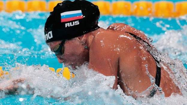 Yuliya Efimova: Russian swimmer tests positive for steroids - BBC Sport
