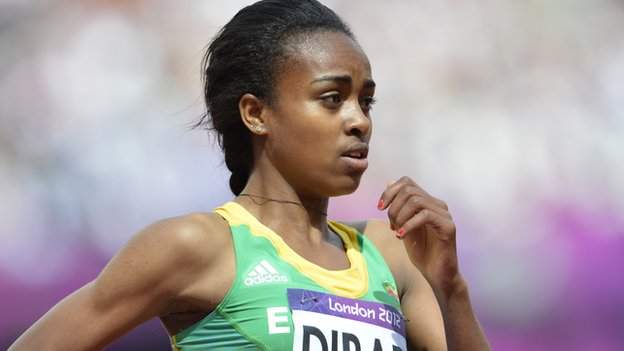Genzebe Dibaba breaks 3,000m indoor record in Stockholm - BBC Sport