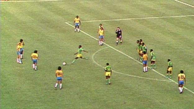 World Cup moments: Zaire free-kick farce - BBC Sport