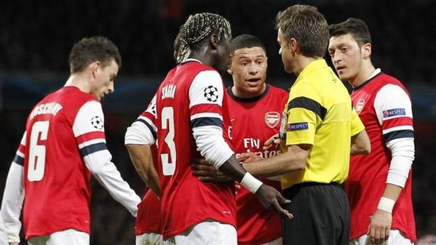 Arsenal 0-2 Bayern Munich - BBC Sport