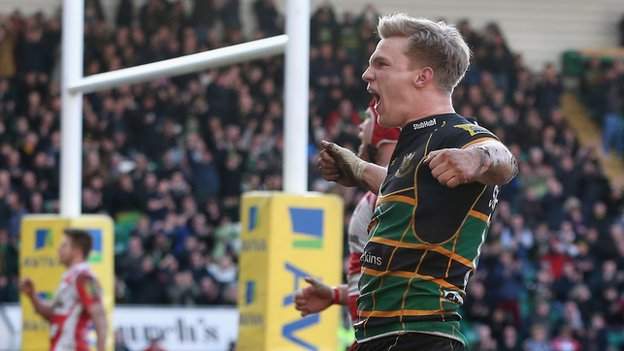 Northampton Saints: Tom Stephenson a 'huge prospect' - BBC Sport