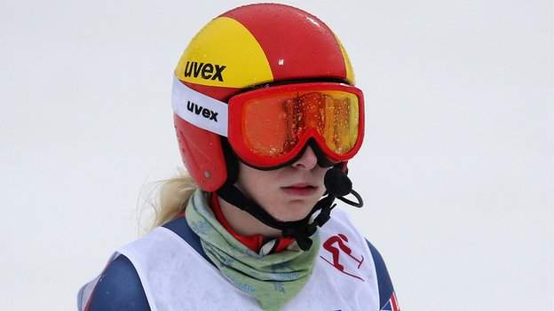 Sochi Paralympics: Kelly Gallagher upset after second fall in 24 hours ...