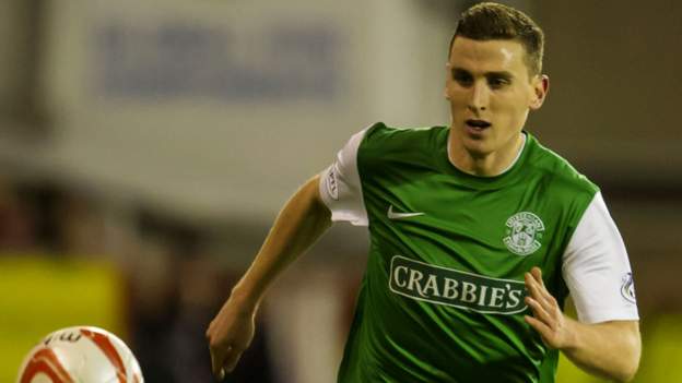 Hibernian defender Paul Hanlon to miss rest of season - BBC Sport