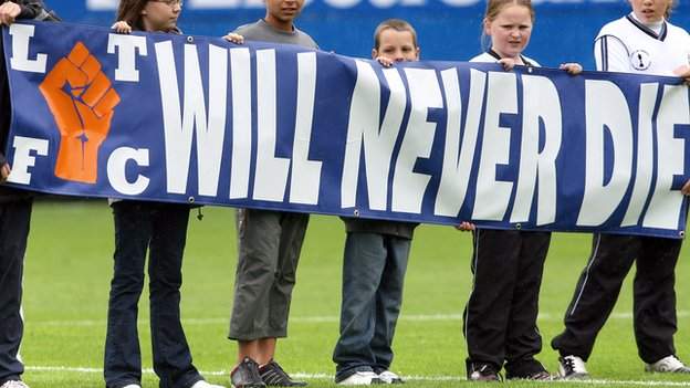 Luton Town 'free from prison' with Conference Premier promotion - BBC Sport