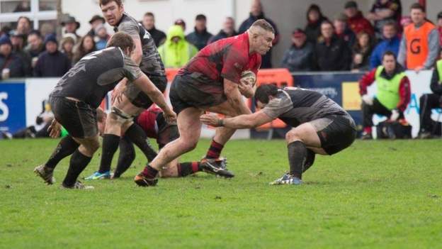 Plymouth Albion sign props Tom Fidler and Tom Heard - BBC Sport