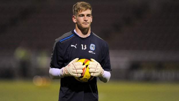 Coventry City: Goalkeeper Lee Burge signs new long-term deal - BBC Sport