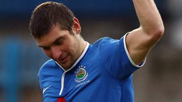 Matthew Tipton signs for Ballymena after exit from Linfield - BBC Sport