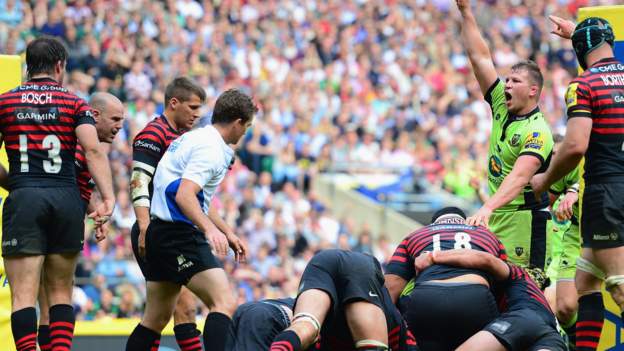 Hawk-Eye 'in talks' with rugby union's governing bodies - BBC Sport