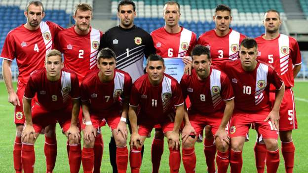 Gibraltar claim first win with 1-0 victory over Malta - BBC Sport