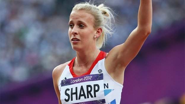 In-form Lynsey Sharp achieves personal best over 800m - BBC Sport