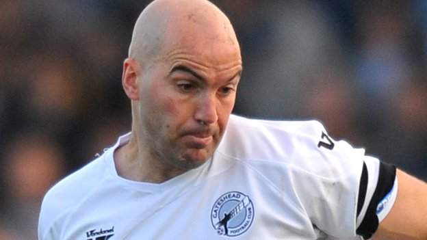 Ben Clark: Gateshead pressure on to match play-off achievement - BBC Sport