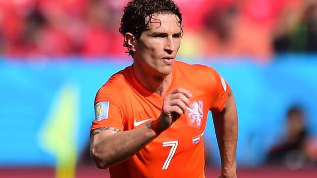 Daryl Janmaat: Newcastle United sign defender from Feyenoord - BBC Sport