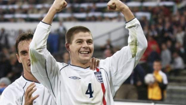 Steven Gerrard: Captain's England career in pictures - BBC Sport