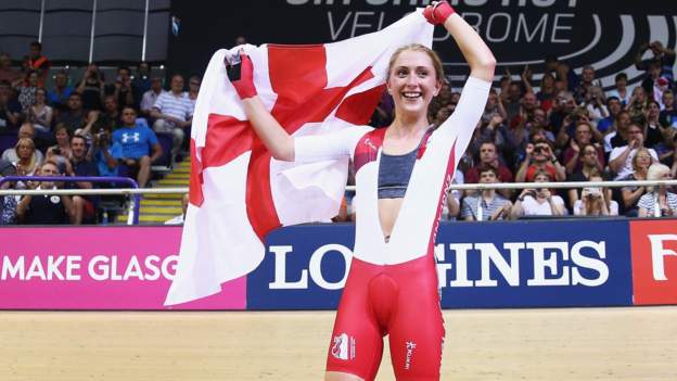 Glasgow 2014: Laura Trott wins cycling gold for England - BBC Sport
