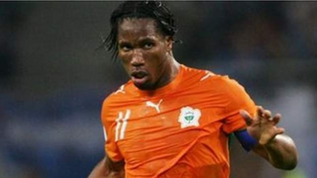 Didier Drogba: Chelsea striker announces Ivory Coast retirement - BBC Sport