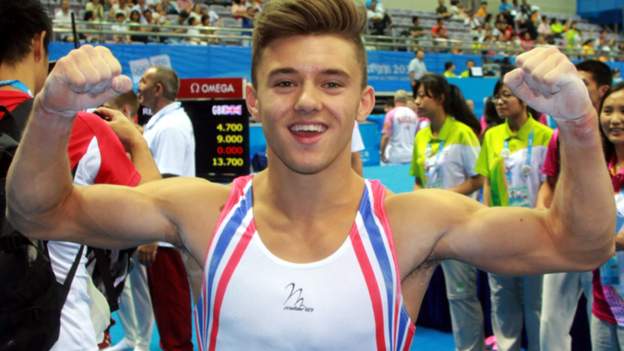Youth Olympics: Gymnastics gold for Giarnni Regini-Moran - BBC Sport