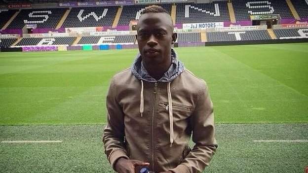Swansea City sign striker Modou Barrow from Ostersunds - BBC Sport