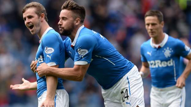 Rangers 4-2 Queen of the South - BBC Sport
