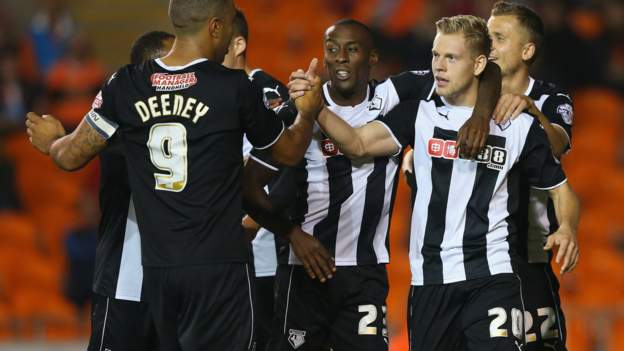 Blackpool 0-1 Watford - BBC Sport